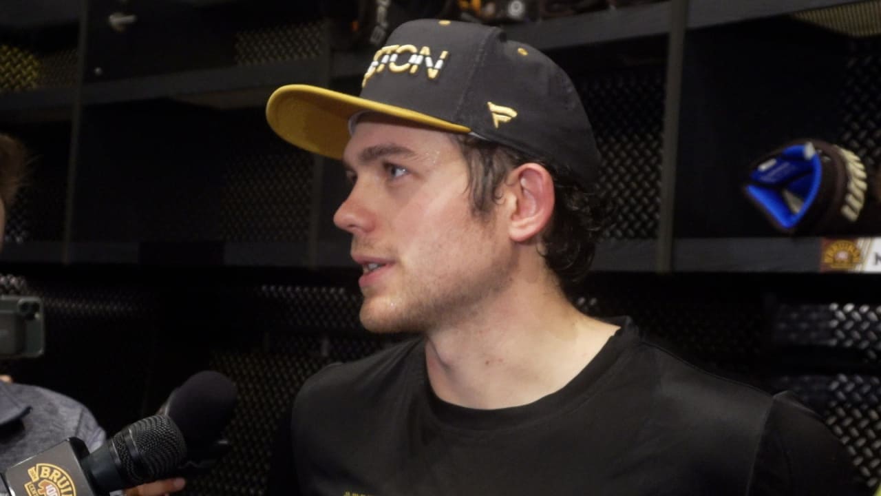 Locker Room Raw: Johnny Beecher | Boston Bruins