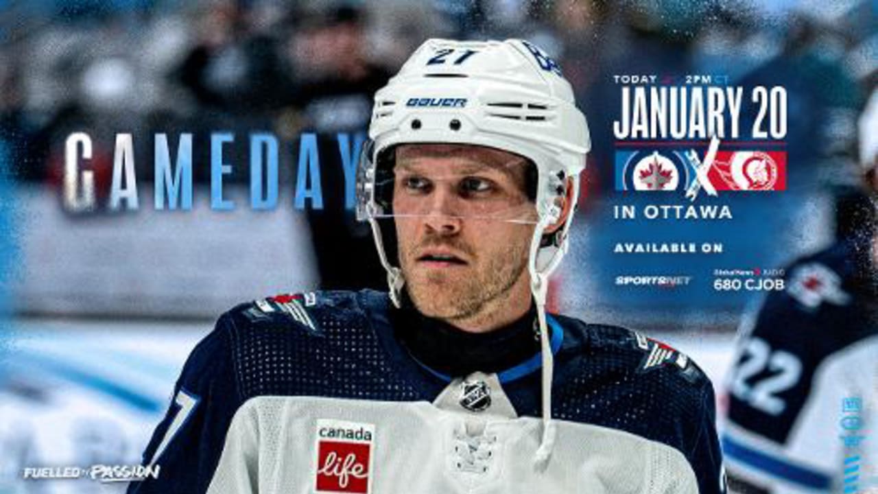 GAMEDAY: Jets at Senators | Winnipeg Jets