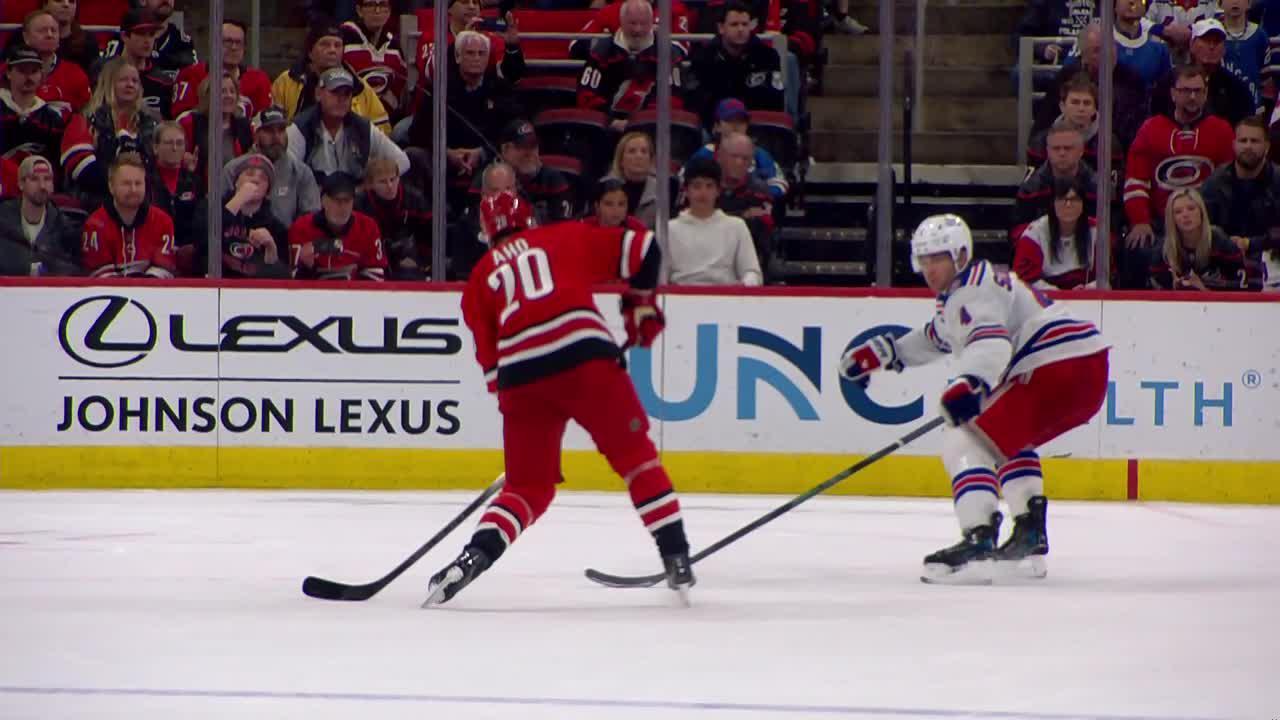 NYR@CAR: Blake scores PPG against Igor Shesterkin | Carolina Hurricanes