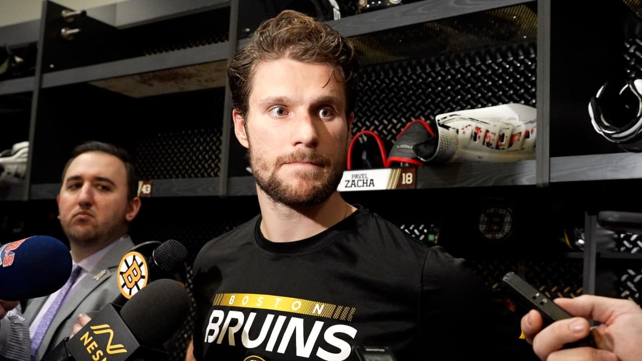 Locker Room Raw: Pavel Zacha | Boston Bruins
