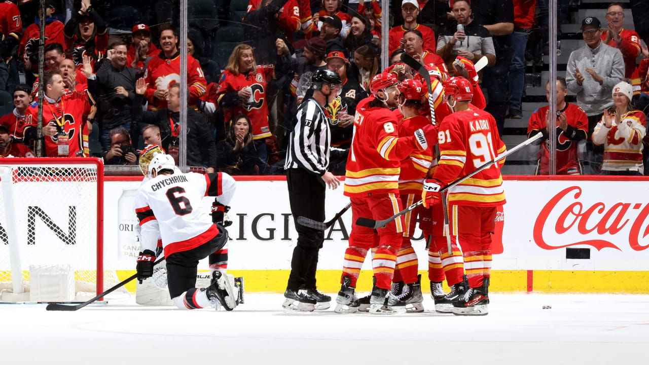 FlamesTV Podcast - Sens-ational Third Period! | Calgary Flames
