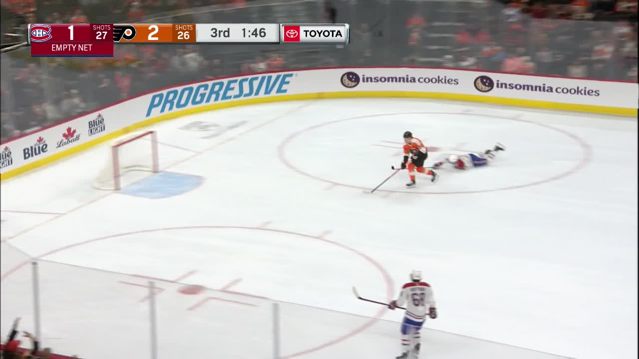 Tippett scores goal | Philadelphia Flyers