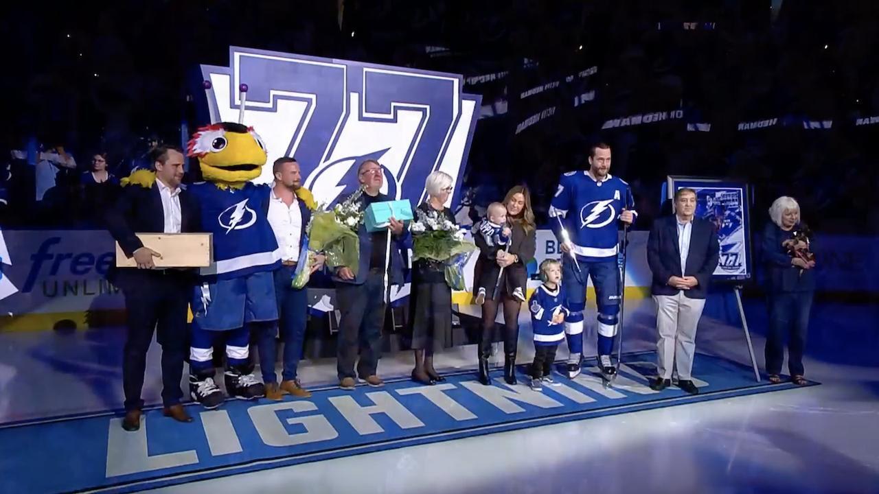 Lightning celebrate Hedman’s 1,000th NHL game | NHL.com
