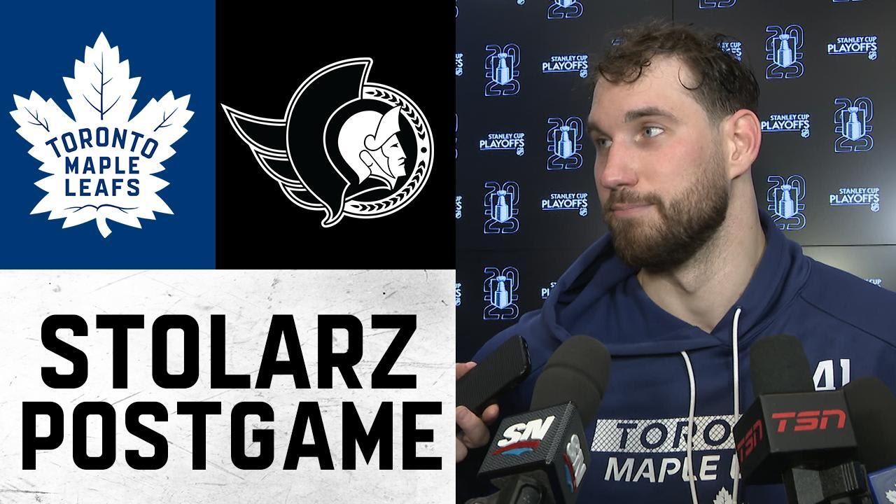 Anthony Stolarz | Post Game | Toronto Maple Leafs