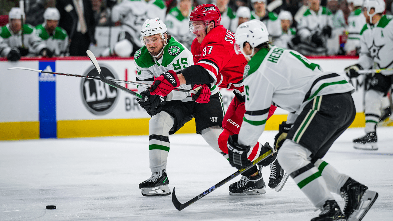 Canes' Win Streak Snapped By Stars | Carolina Hurricanes