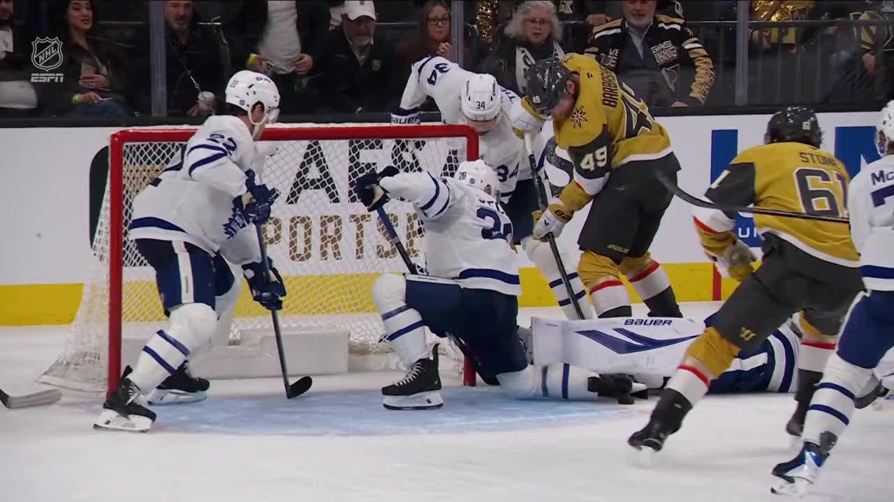 TOR@VGK: Stone scores goal against Joseph Woll | Vegas Golden Knights