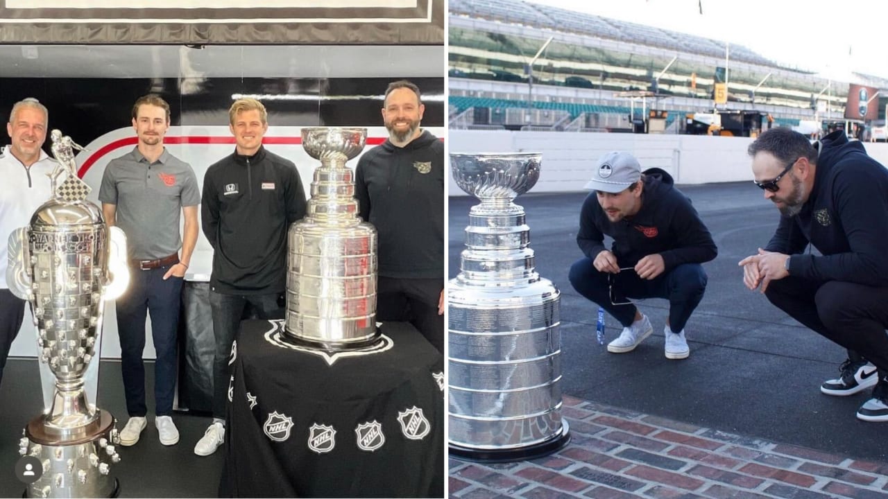 Stanley Cup visits Indianapolis Motor Speedway during Indy 500 ...