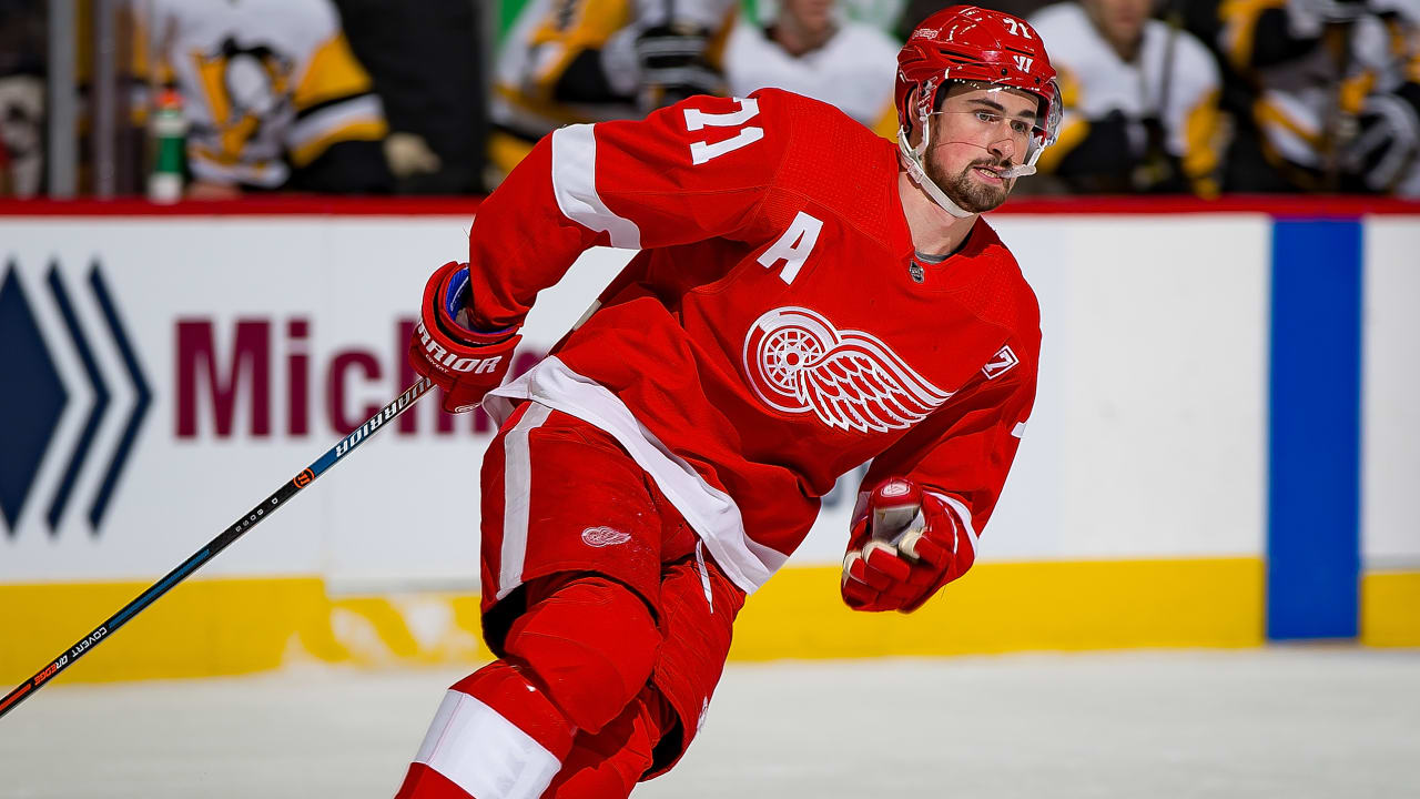 By the Numbers: Dylan Larkin | Detroit Red Wings