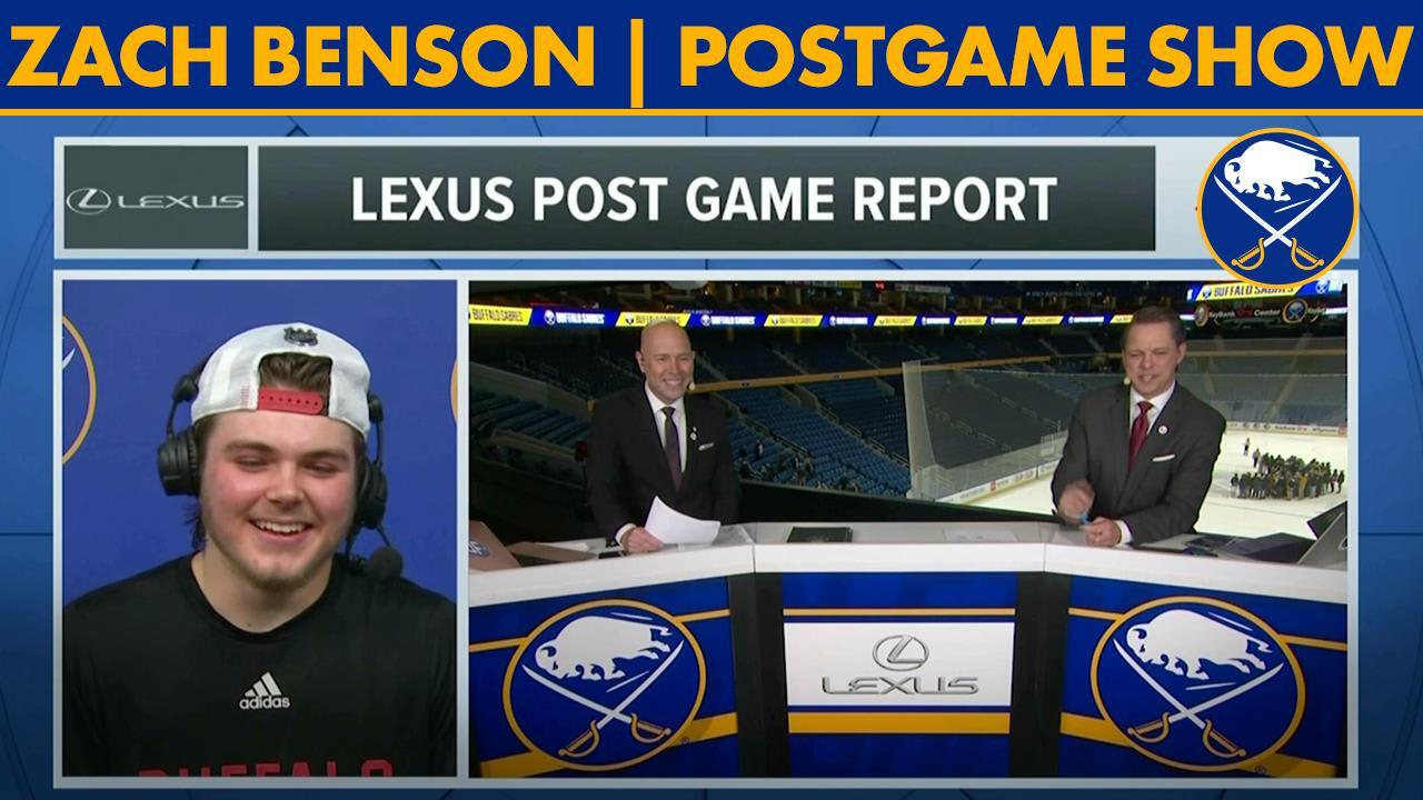 Zach Benson | Postgame Show | Buffalo Sabres