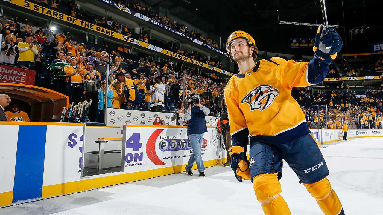Forsberg Setting Records, Leading Preds Through October | Nashville ...