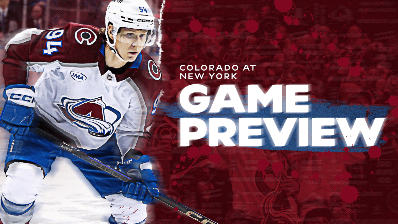 New York State of Mind | Colorado Avalanche