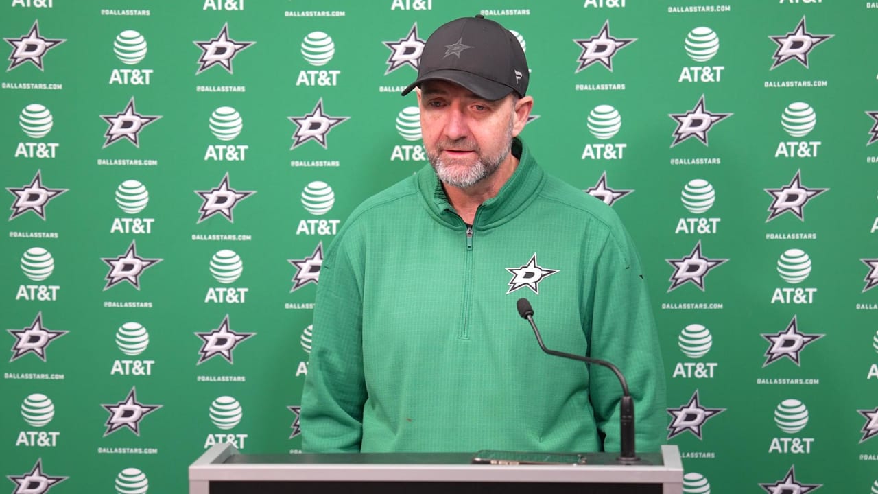2/1/25 Practice: Pete DeBoer | Dallas Stars