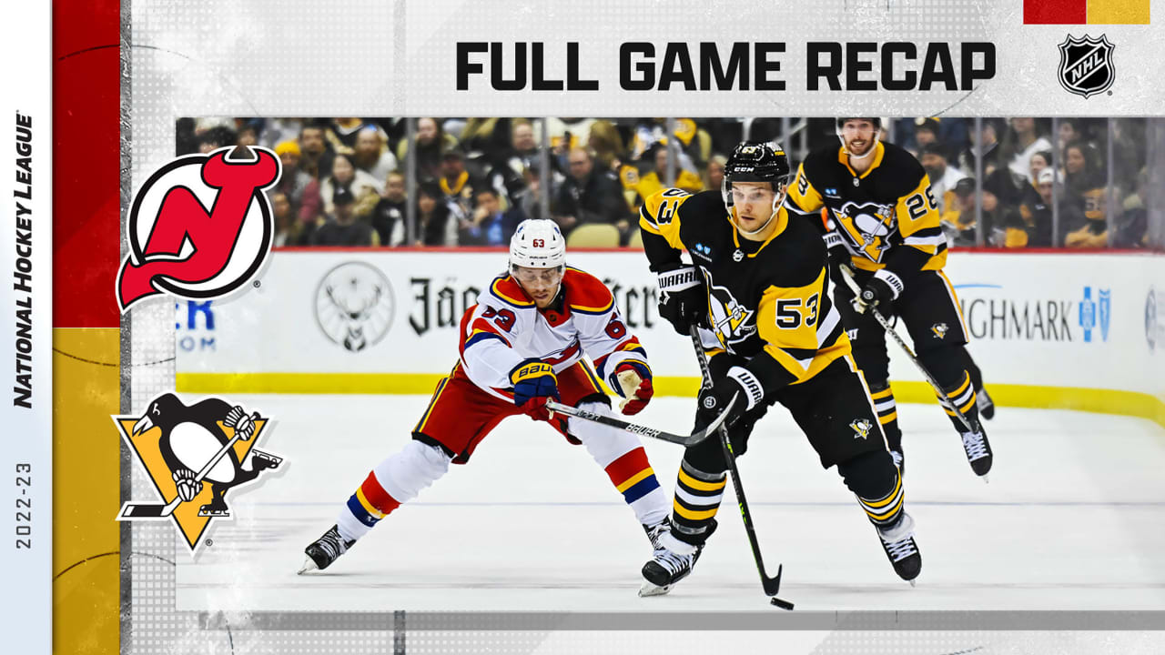Recap: NJD 4, PIT 2 | New Jersey Devils