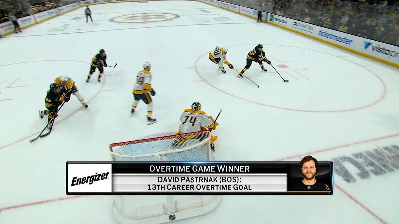 Energizer OT Winner: David Pastrnak | NHL.com
