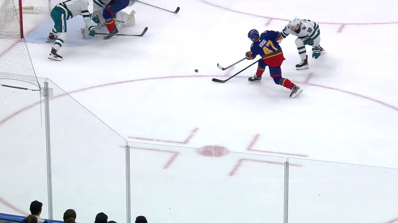 Krug scores on the rush | St. Louis Blues