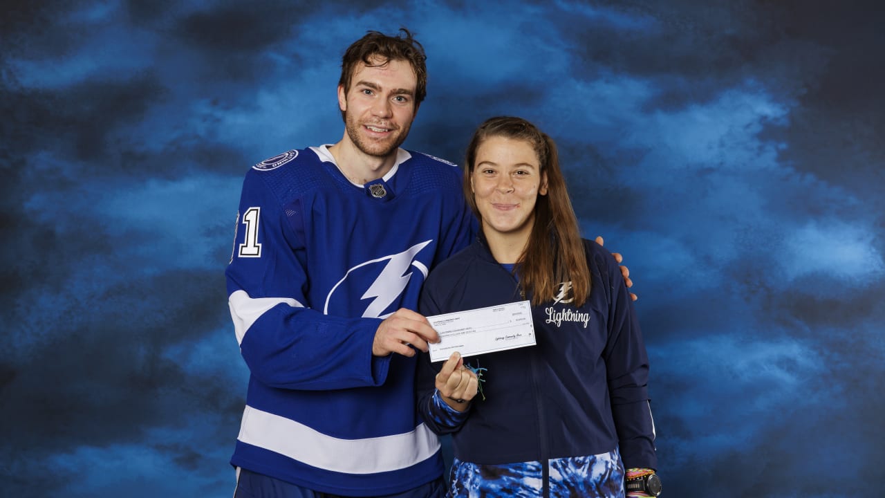 Marlynne Stutzman honored as Lightning Community Hero | Tampa Bay Lightning