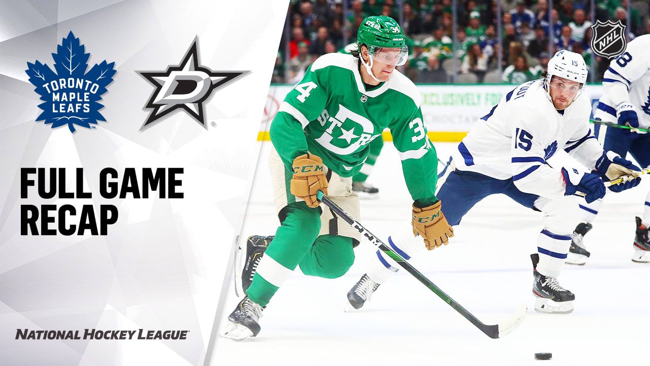 Recap: TOR 5, DAL 3 | Toronto Maple Leafs