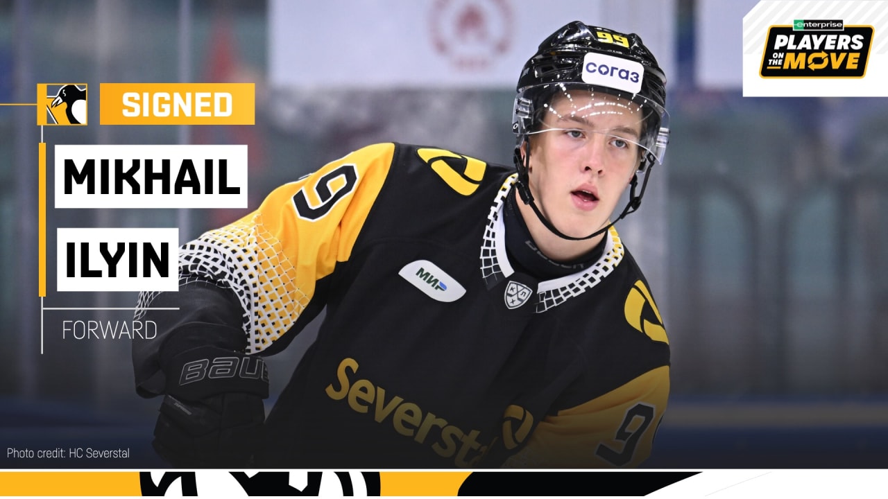Penguins Sign Forward Mikhail Ilyin to a Three-Year Entry-Level Contract | Pittsburgh Penguins