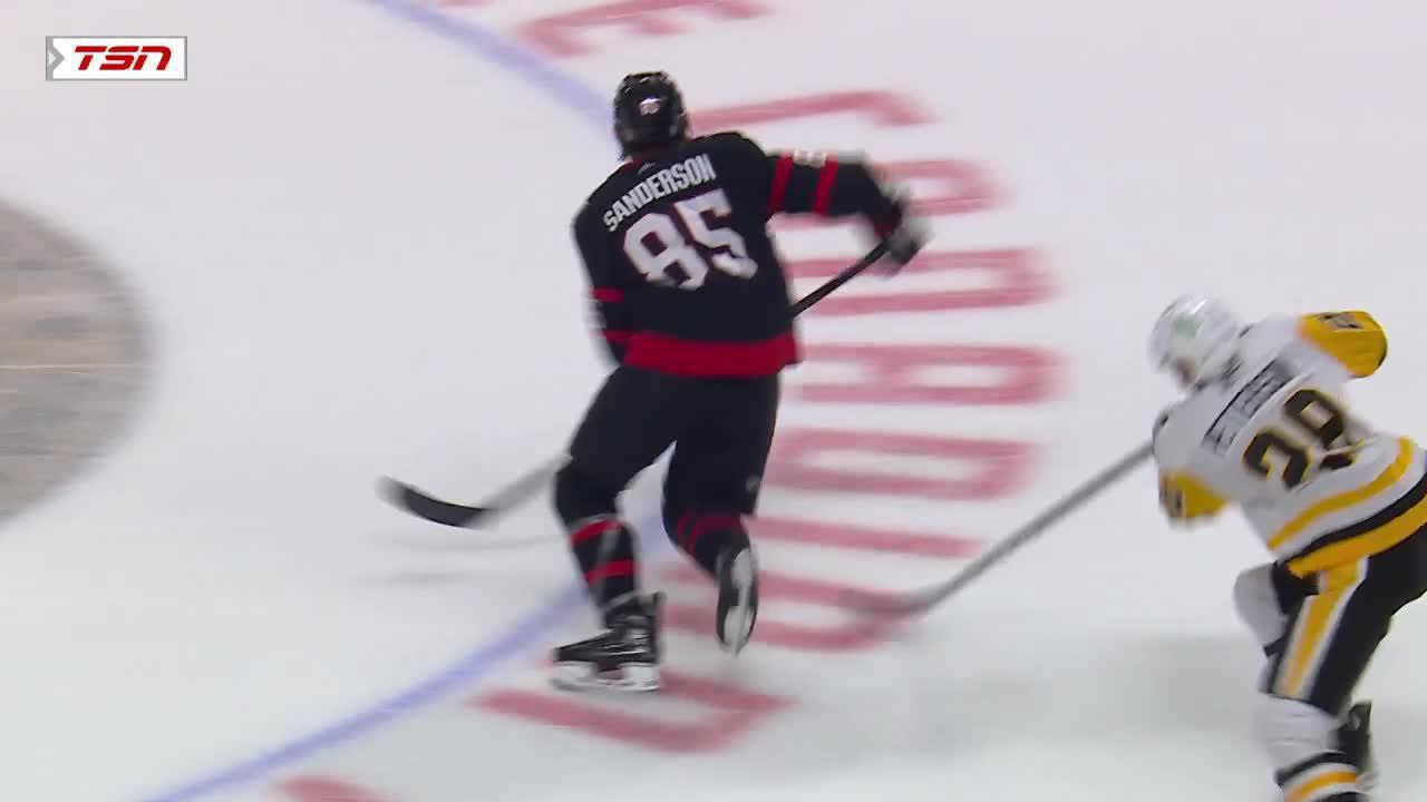 Drake Batherson with a Goal vs. Pittsburgh Penguins | Ottawa Senators