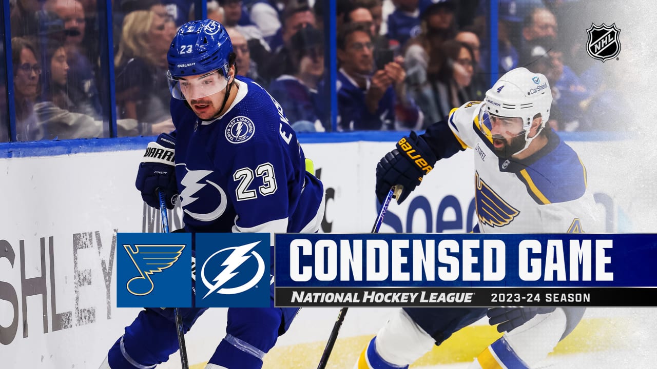 Condensed Game: STL @ TBL 12.19.23 | NHL.com