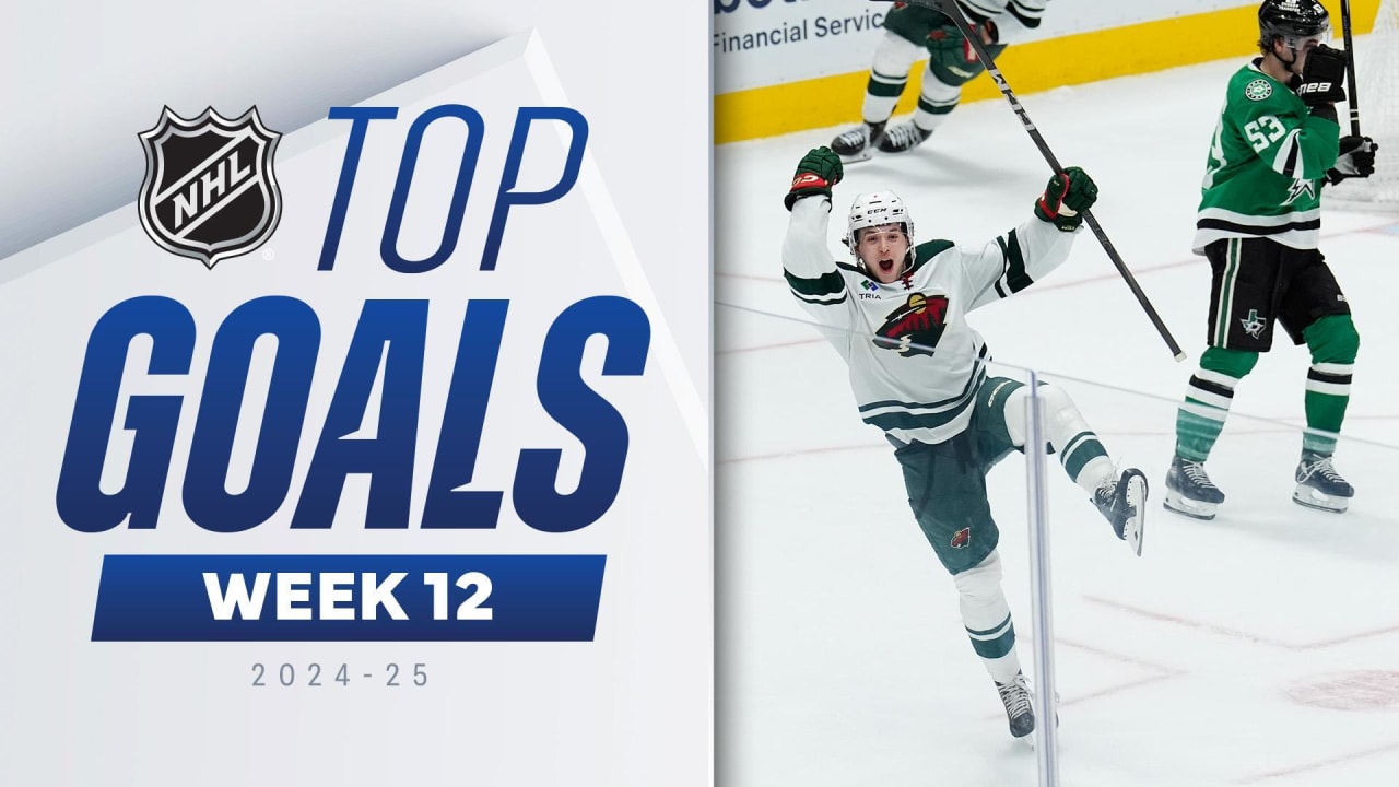 Top Goals from Week 12 of the 2024-25 NHL Season | NHL.com