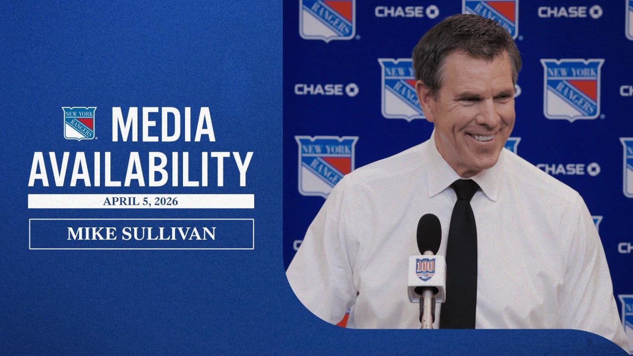 Postgame: Mike Sullivan | New York Rangers