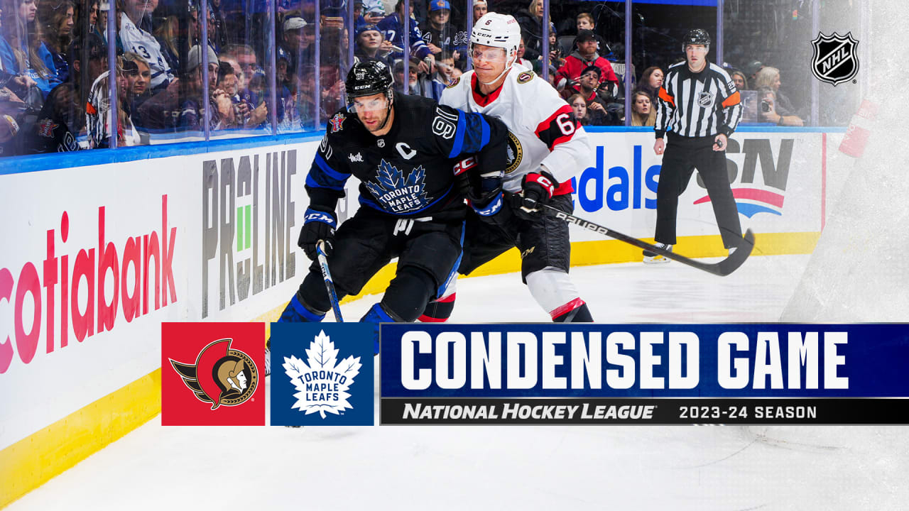 Condensed Game: OTT @ TOR 12.27.23 | NHL.com