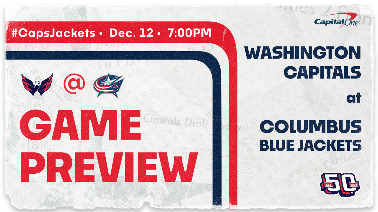 Caps Clash with Columbus | Washington Capitals