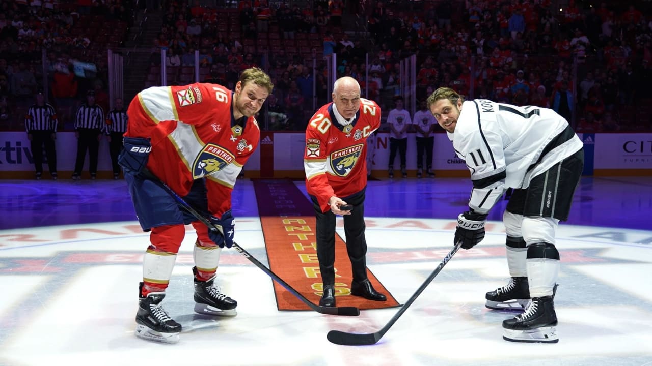 90s Night: Skrudland Puck Drop | Florida Panthers