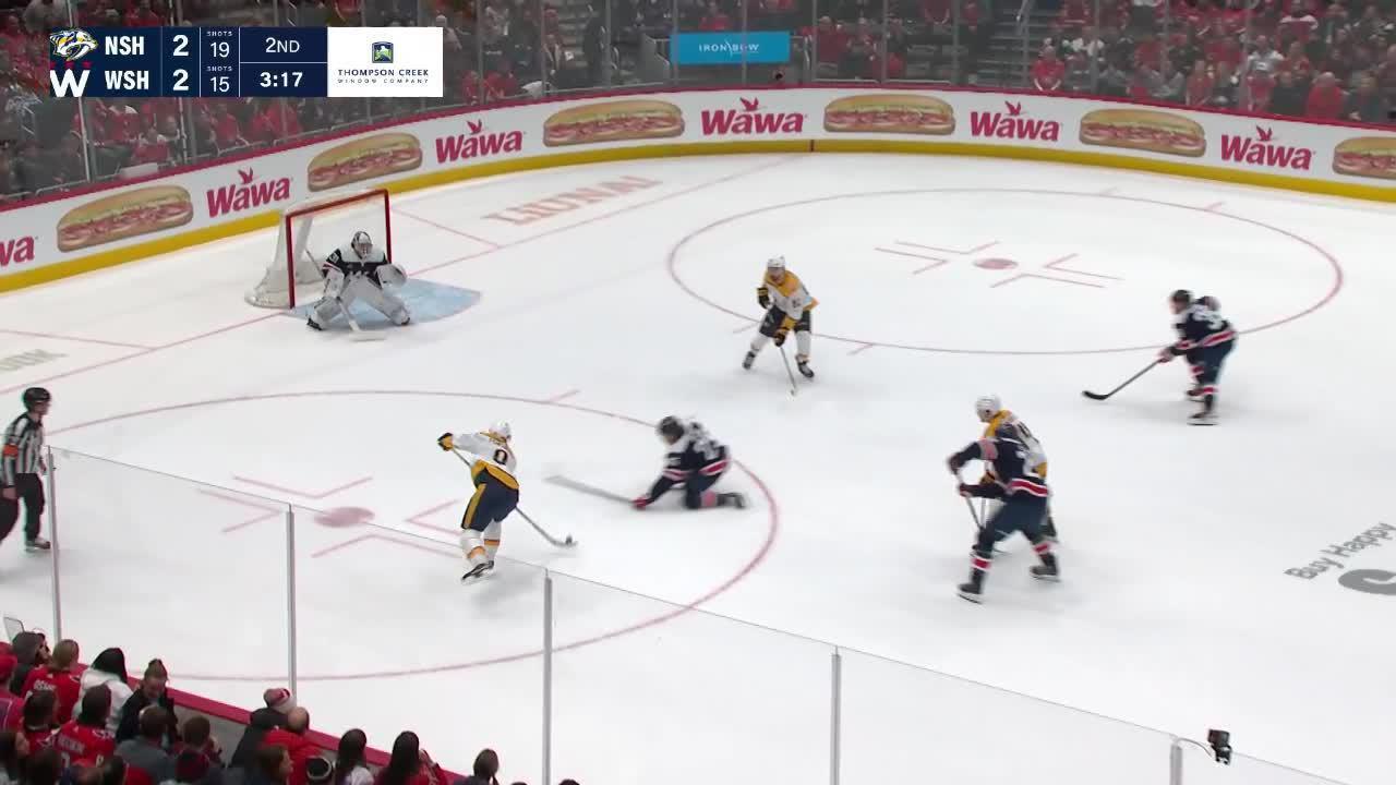 NSH@WSH: Shepard with a great save | NHL.com