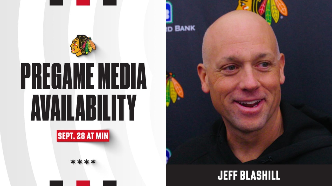 Blashill Ahead of Facing Wild | Chicago Blackhawks