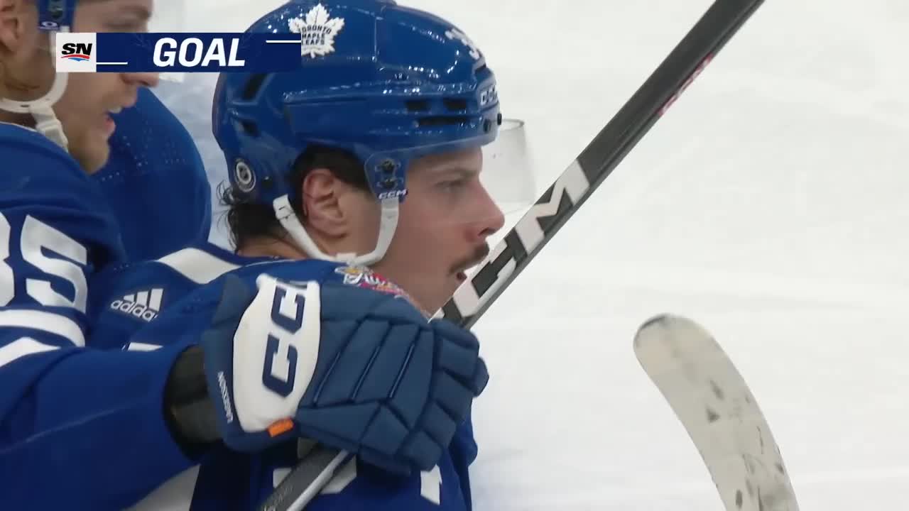 Matthews scorches one-timer | NHL.com