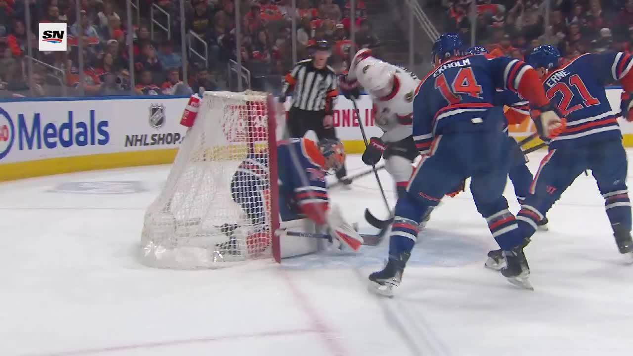 OTT@EDM: Kelly scores goal against Stuart Skinner | Ottawa Senators