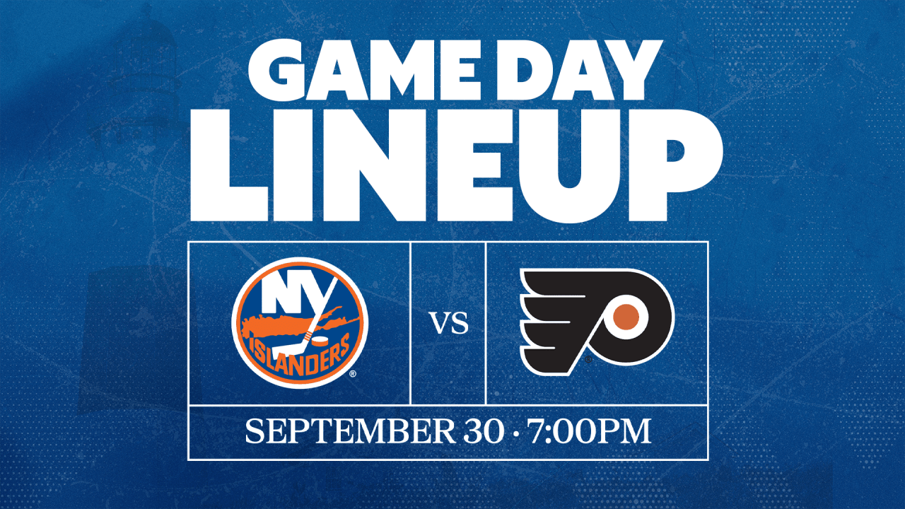 Preseason Game Preview: Islanders vs Flyers | New York Islanders