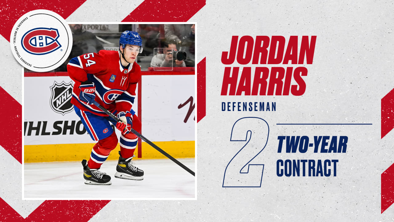 Two-year contract extension for Jordan Harris | Montréal Canadiens