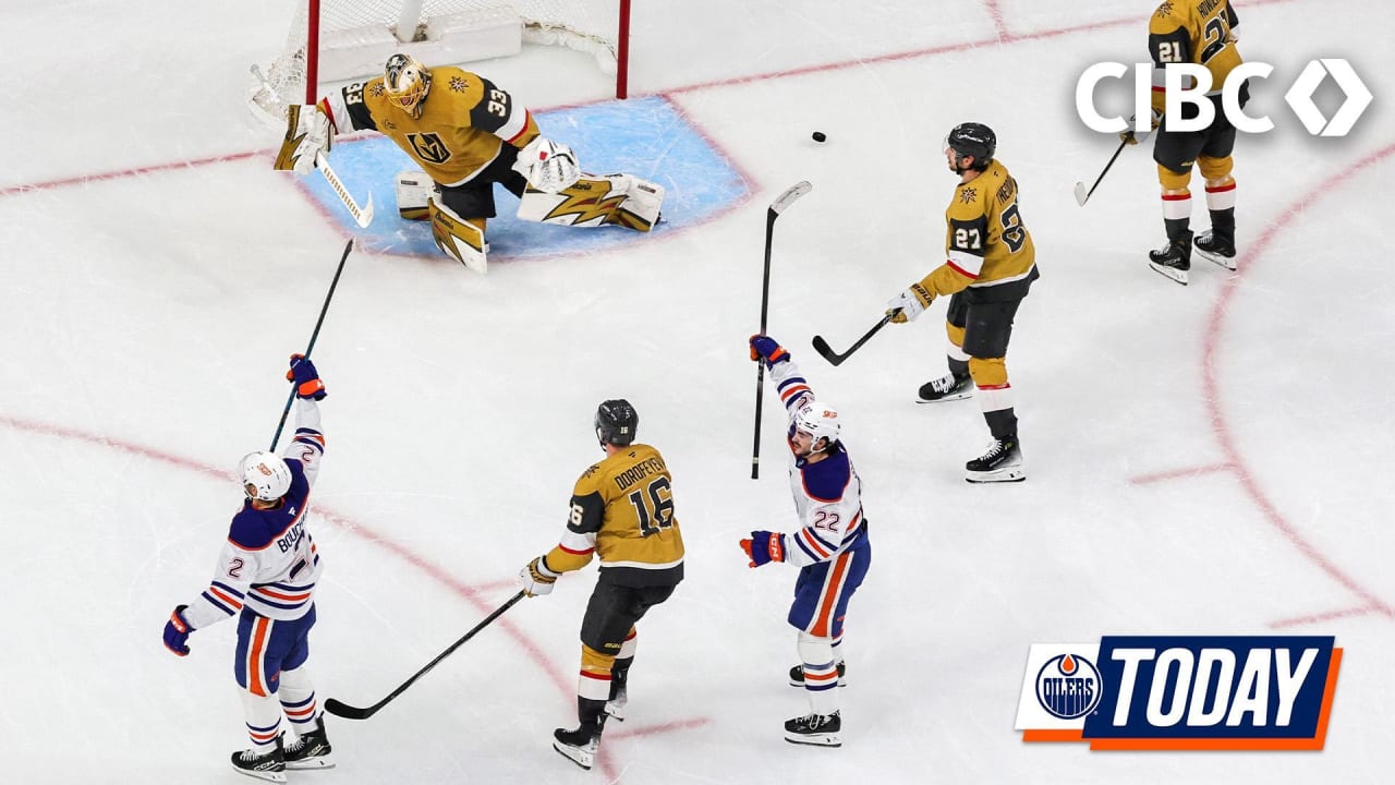 OILERS TODAY | Post-Game at VGK | Edmonton Oilers