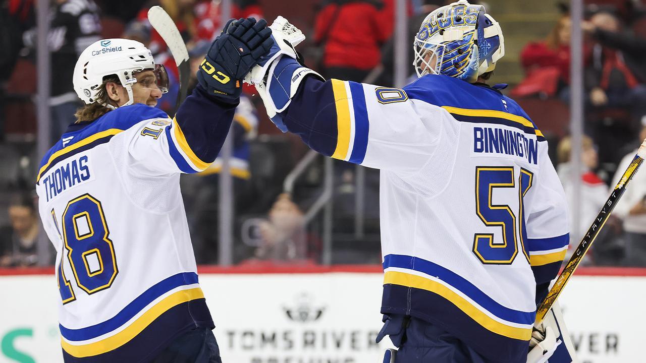 Binnington's 16th NHL shutout, 152nd win | NHL.com