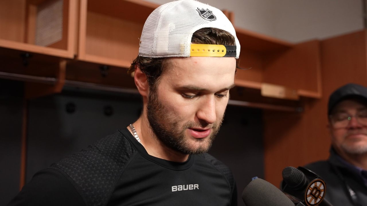 Locker Room Raw: Oliver Wahlstrom | Boston Bruins