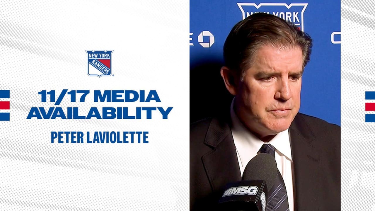 Postgame: Laviolette | New York Rangers