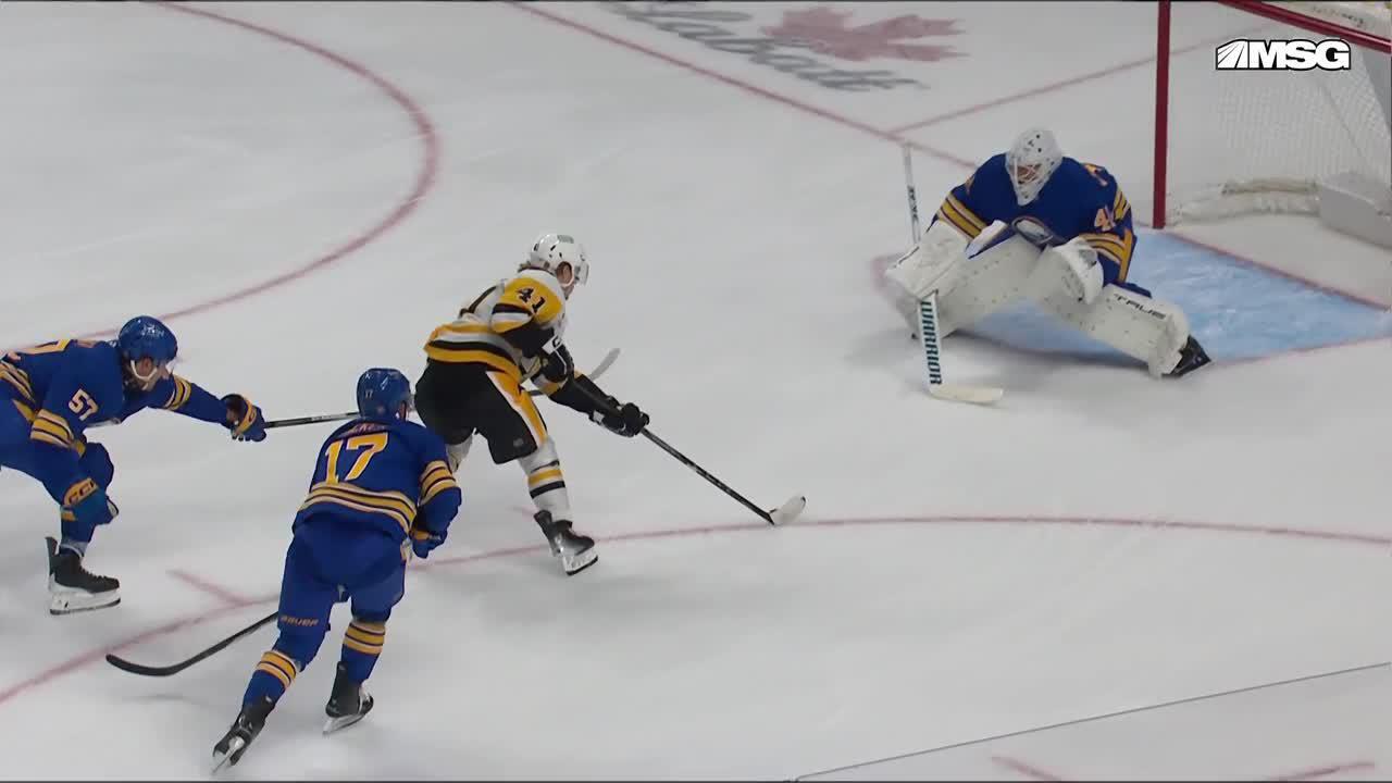 PIT@BUF: Koivunen scores goal against Alexandar Georgiev | Pittsburgh Penguins