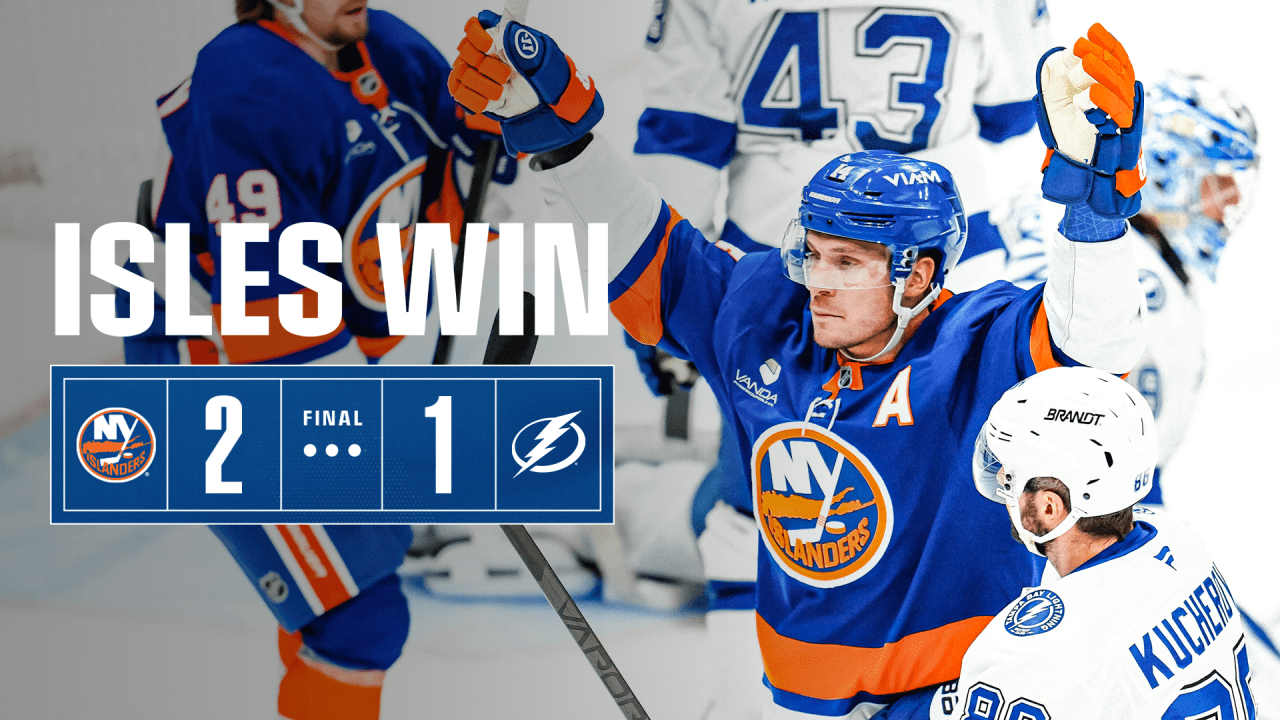 The Skinny: Isles 2, Lightning 1 | New York Islanders