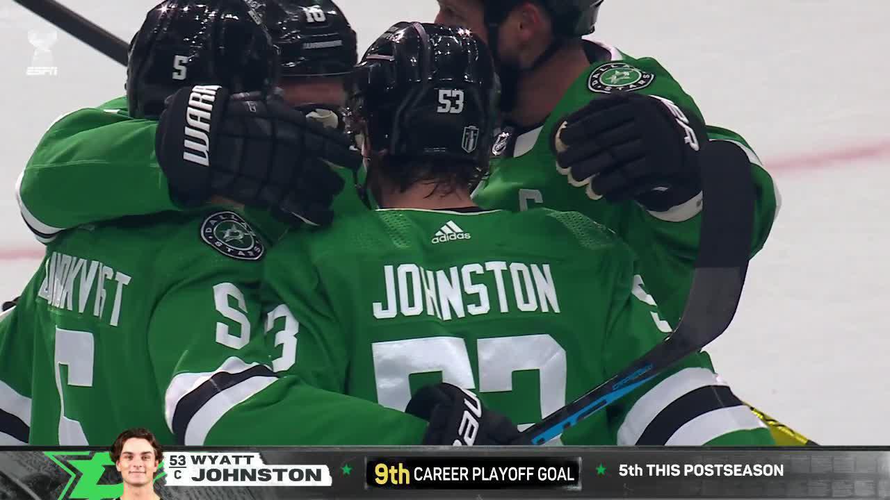 COL@DAL: Johnston scores goal against Alexandar Georgiev | Dallas Stars