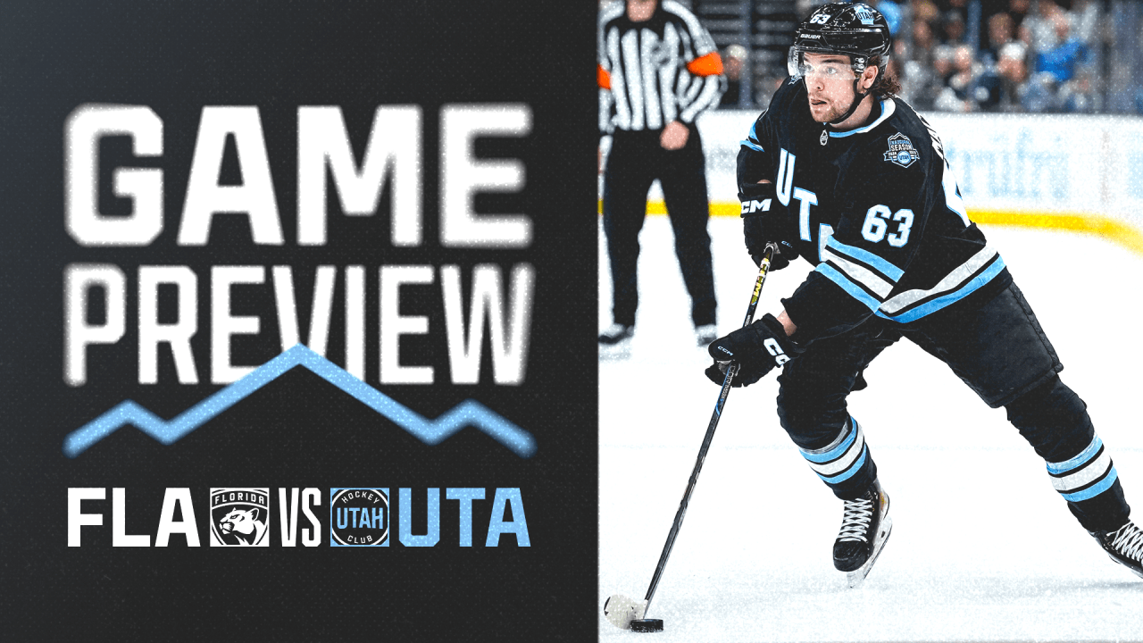 Game Preview, 1/8: Utah Hockey Club vs. Florida Panthers | Utah Mammoth