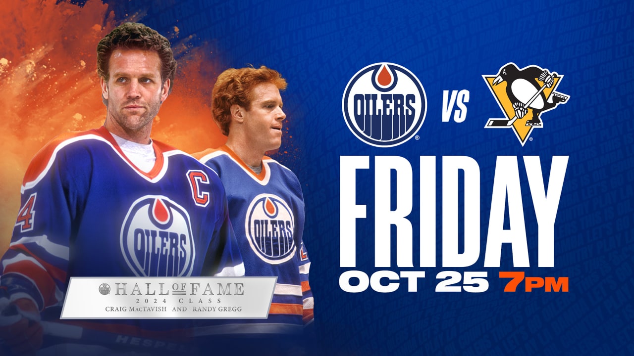 RELEASE: MacTavish & Gregg to be inducted into Oilers HOF this Friday ...