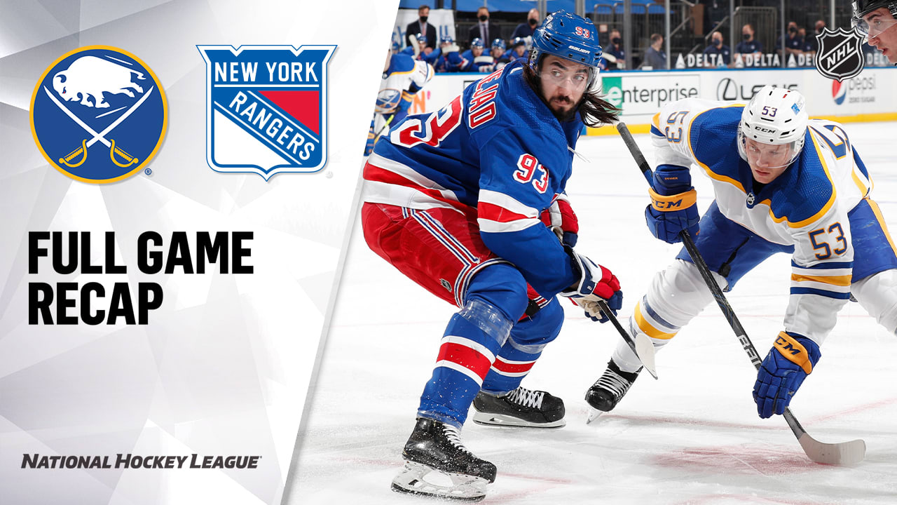 Recap: NYR 6, BUF 3 | New York Rangers