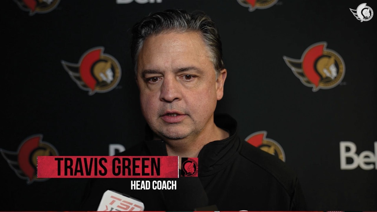 Travis Green Media Availability - Dec. 16 | Ottawa Senators