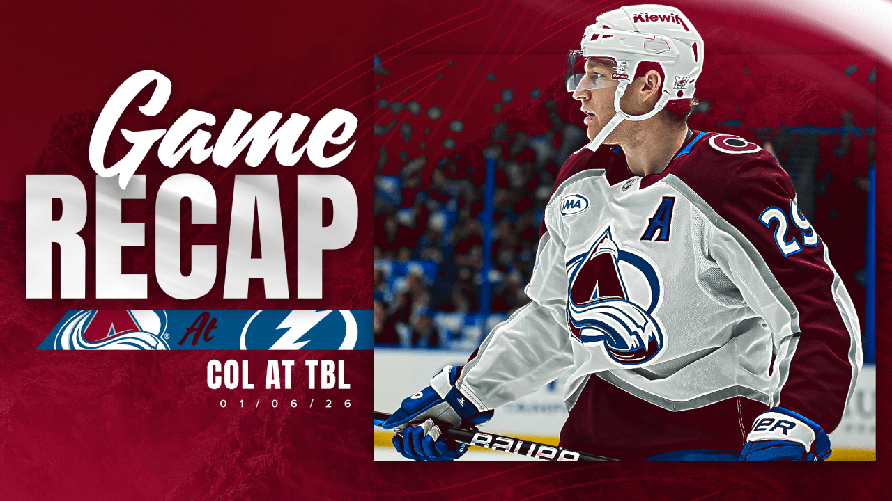 Avalanche Falls 4-2 to Lightning | Colorado Avalanche