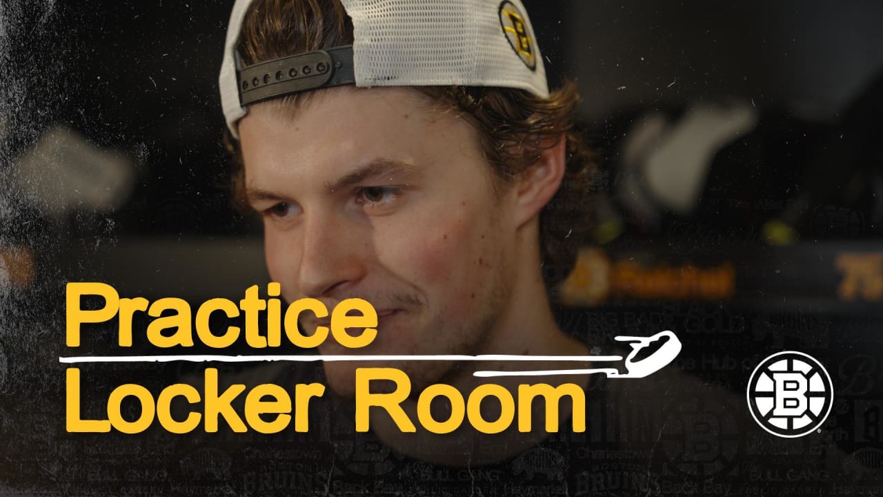 Locker Room Raw: Harris, Geekie, Reichel | Boston Bruins