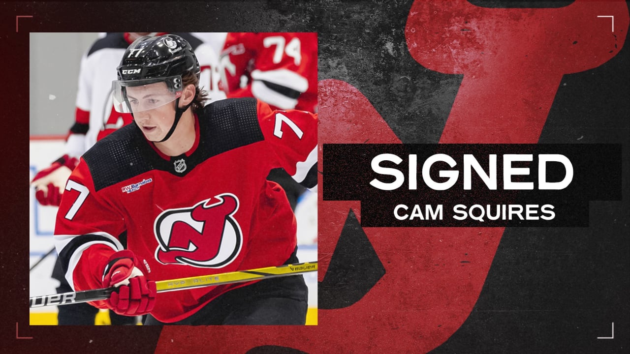 Squires Signs 3-Year Entry Level Deal | RELEASE | New Jersey Devils