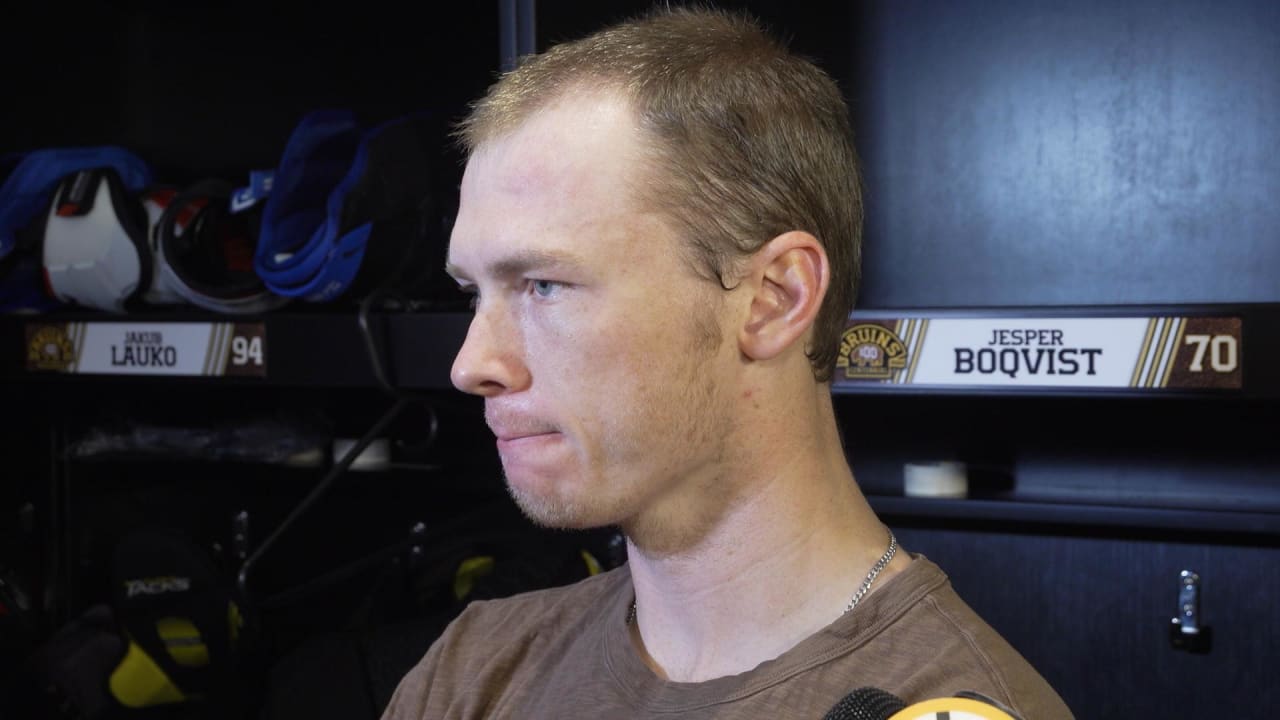 Locker Room Raw: Morgan Geekie | Boston Bruins